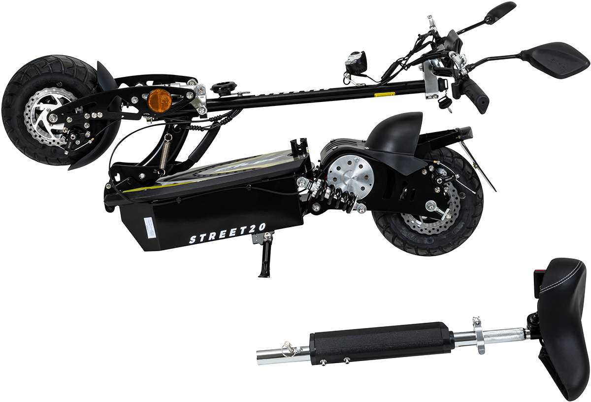 Schne E Scooter Mit Sitz 20 Km H Ebenbild