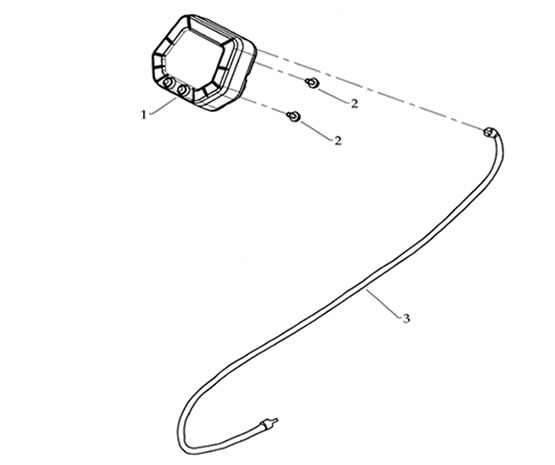 Tacho | Dinli DL801 300cc | Jetpower/Dinli | Quads/ATV | Ersatzteile