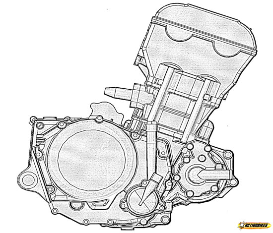 Dinli 450 DL904 Motorenteile | Jetpower/Dinli | Quads/ATV | Ersatzteile